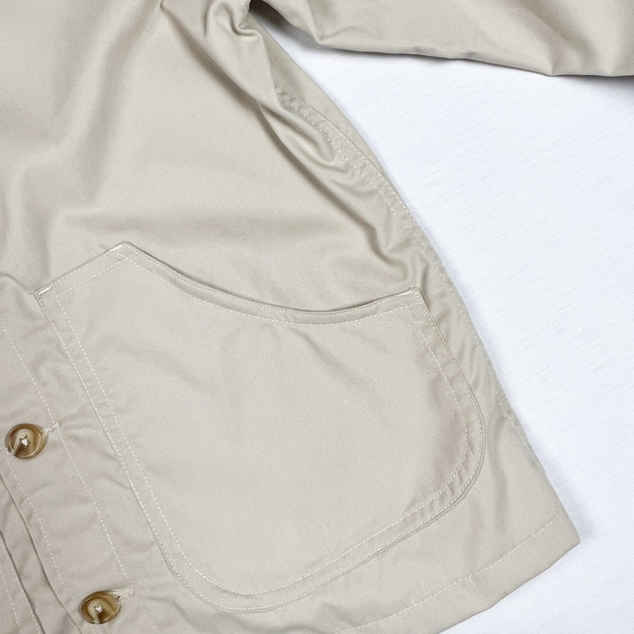 Twill Work Jacket - Cream – Johnny's Wear Alls